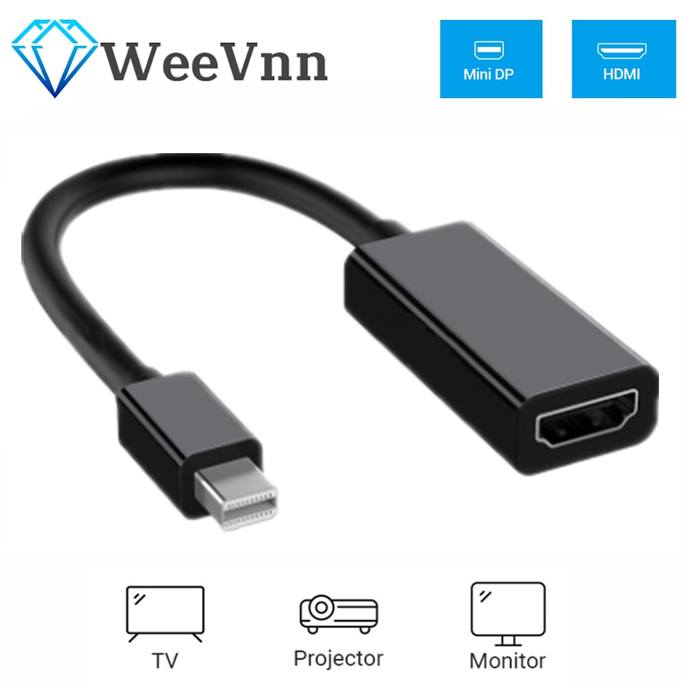 1080p thunderbolt mini displayport dp til hdmi kab... – Grandado