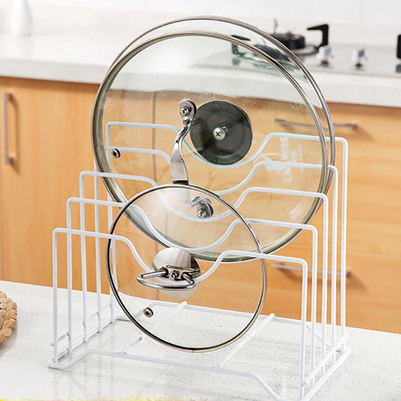 Kitchen Organizer Pan Cover Lid Rack Cutting Board... – Grandado