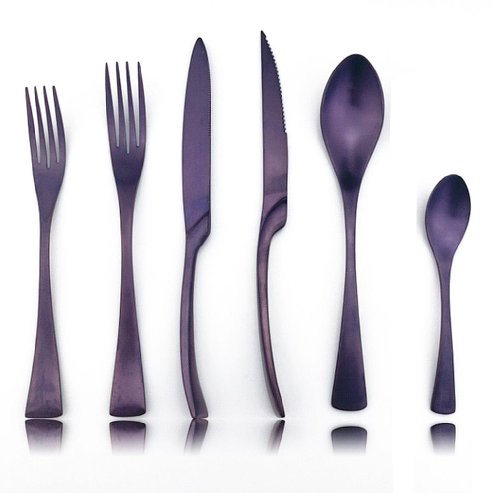 Topp bestick serviser uppsättningar rostfritt stål... – Grandado