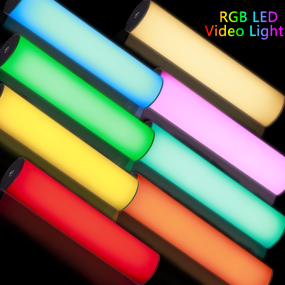 RGB Full Color Fill light Tube LED Video Light For... – Vicedeal