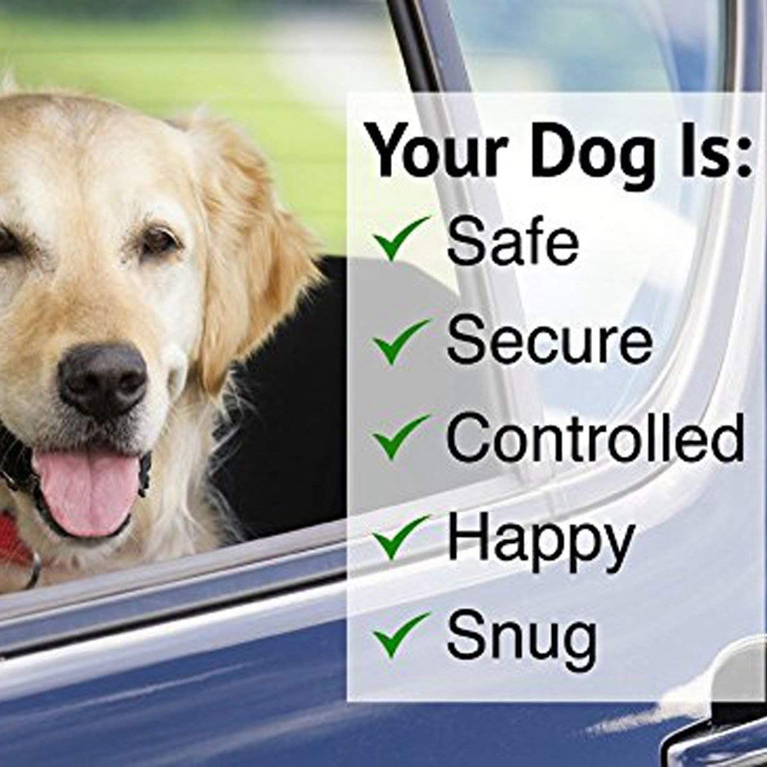 2 Packs Dog Cat Safety Seat Belt Strap Car Headres... – Grandado