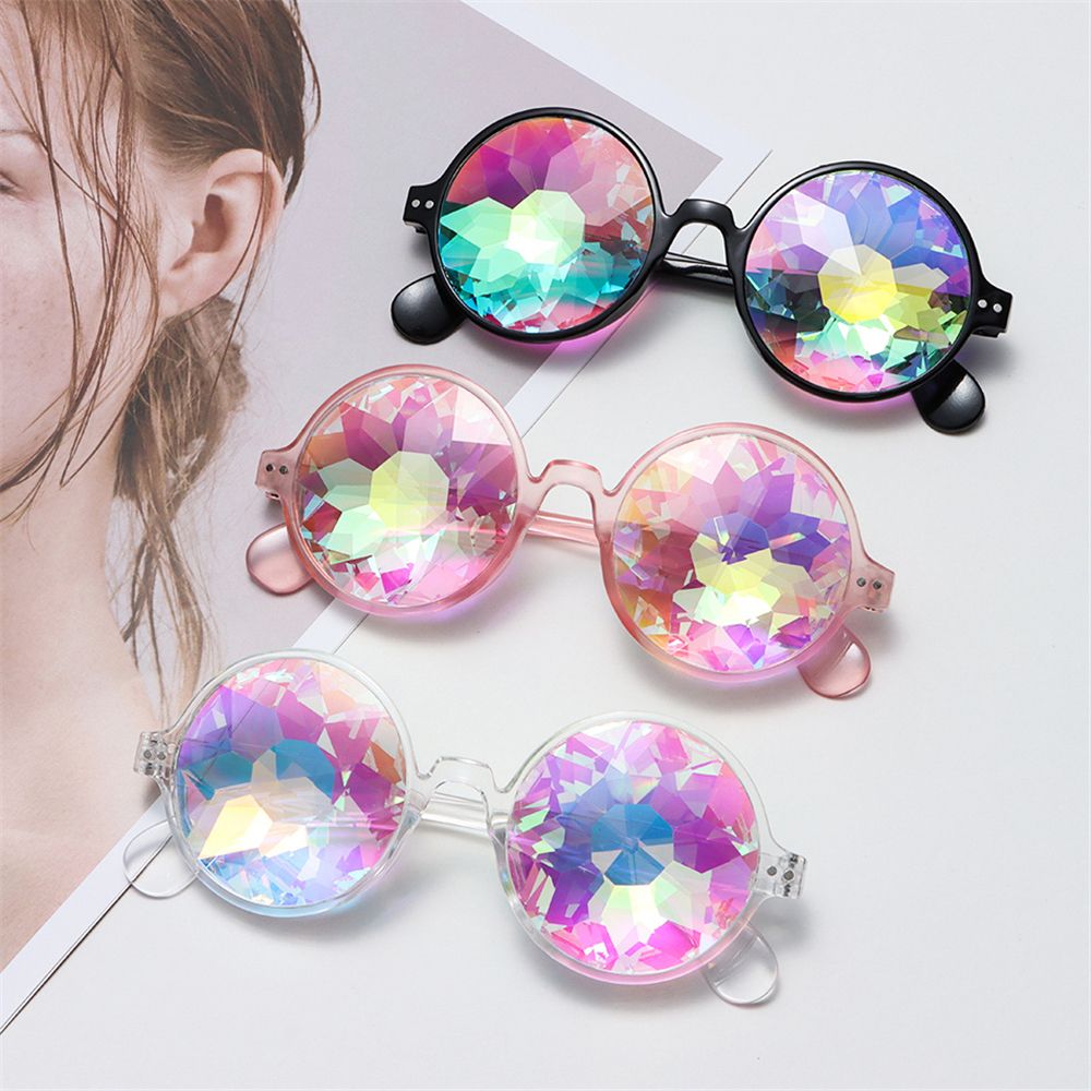 Kaleidoscope Glasses Rainbow Prism Diffraction Cry... – Vicedeal