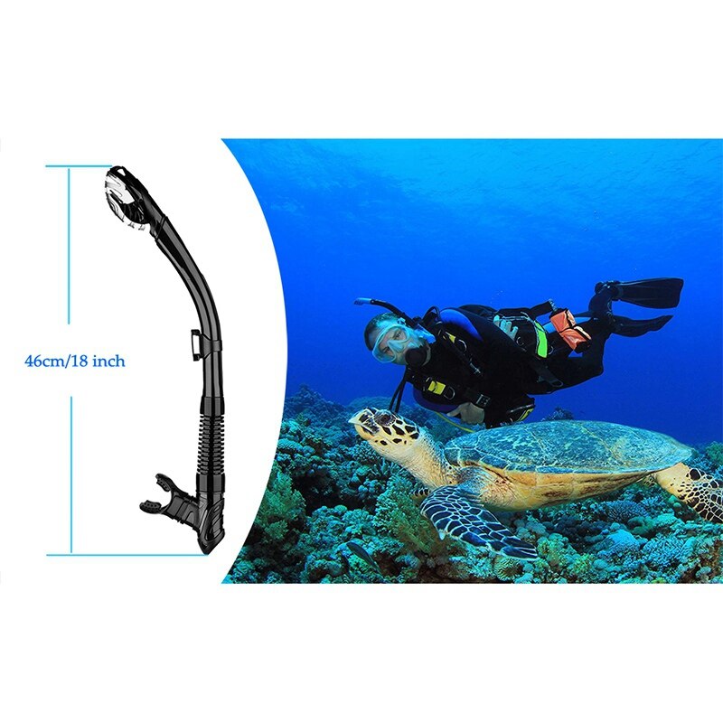 Silicone Foldable Snorkel Tube Snorkel with Compac... – Grandado