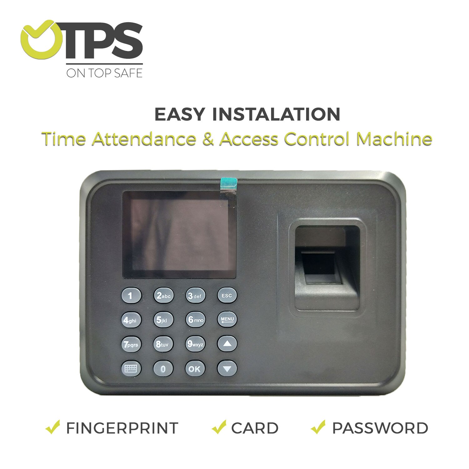 OTPS biometric fingerprint recognition time lock d... – Grandado