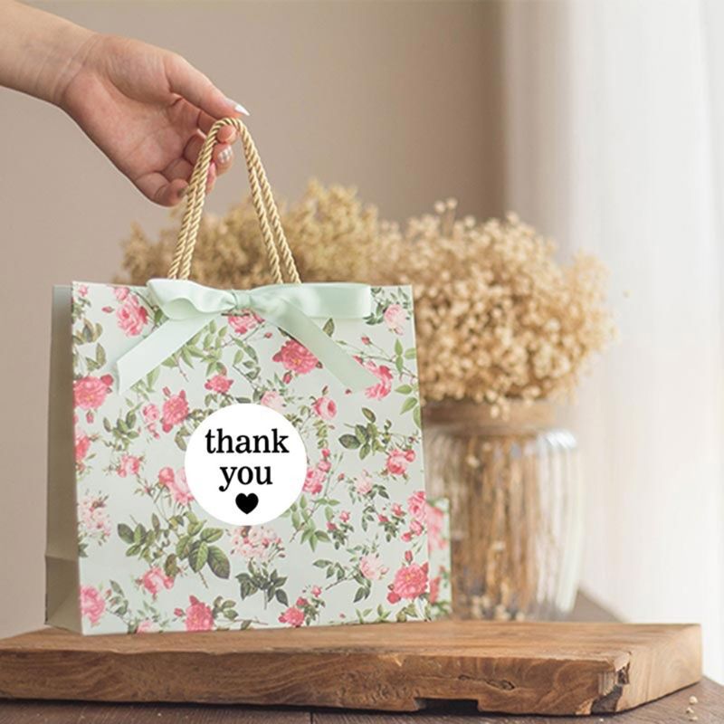 500pcs White Thank You Stickers Label For Wedding ... – Vicedeal