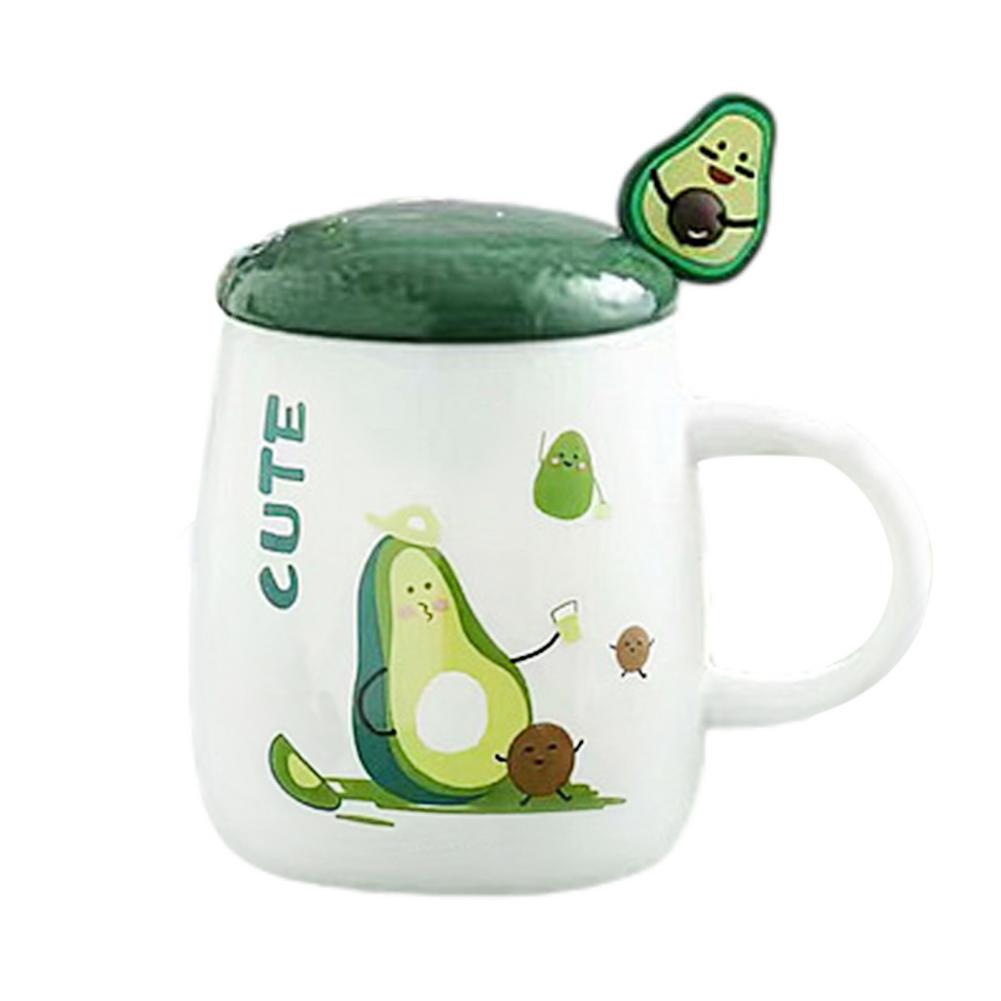 Mugs with Avocado Funny Coffee Cup Ceramic Color H... – Grandado