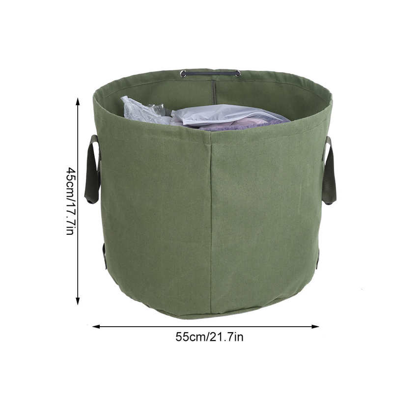 Portable Waste Bag Waterproof Reusable Canvas Gard... – Grandado