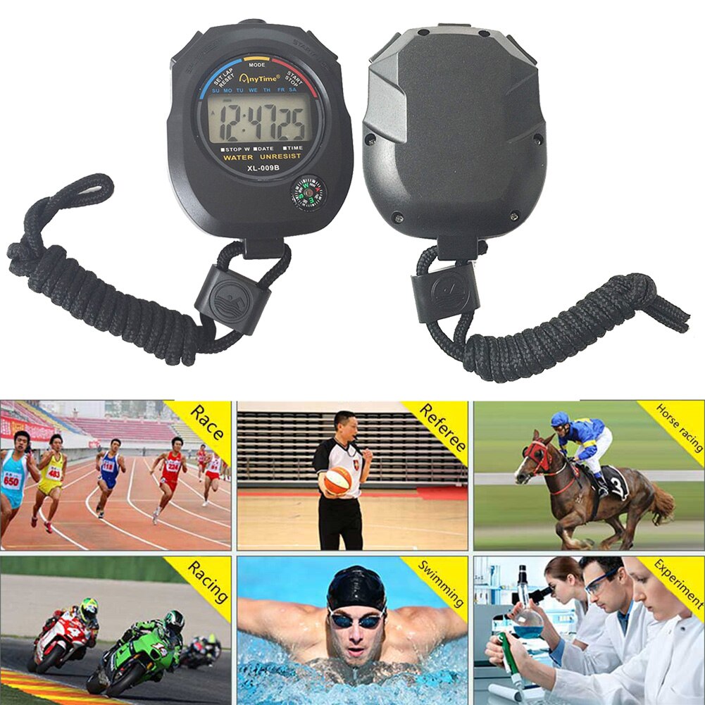 Electronic Alarm Counter Stopwatch Sports Training... – Grandado