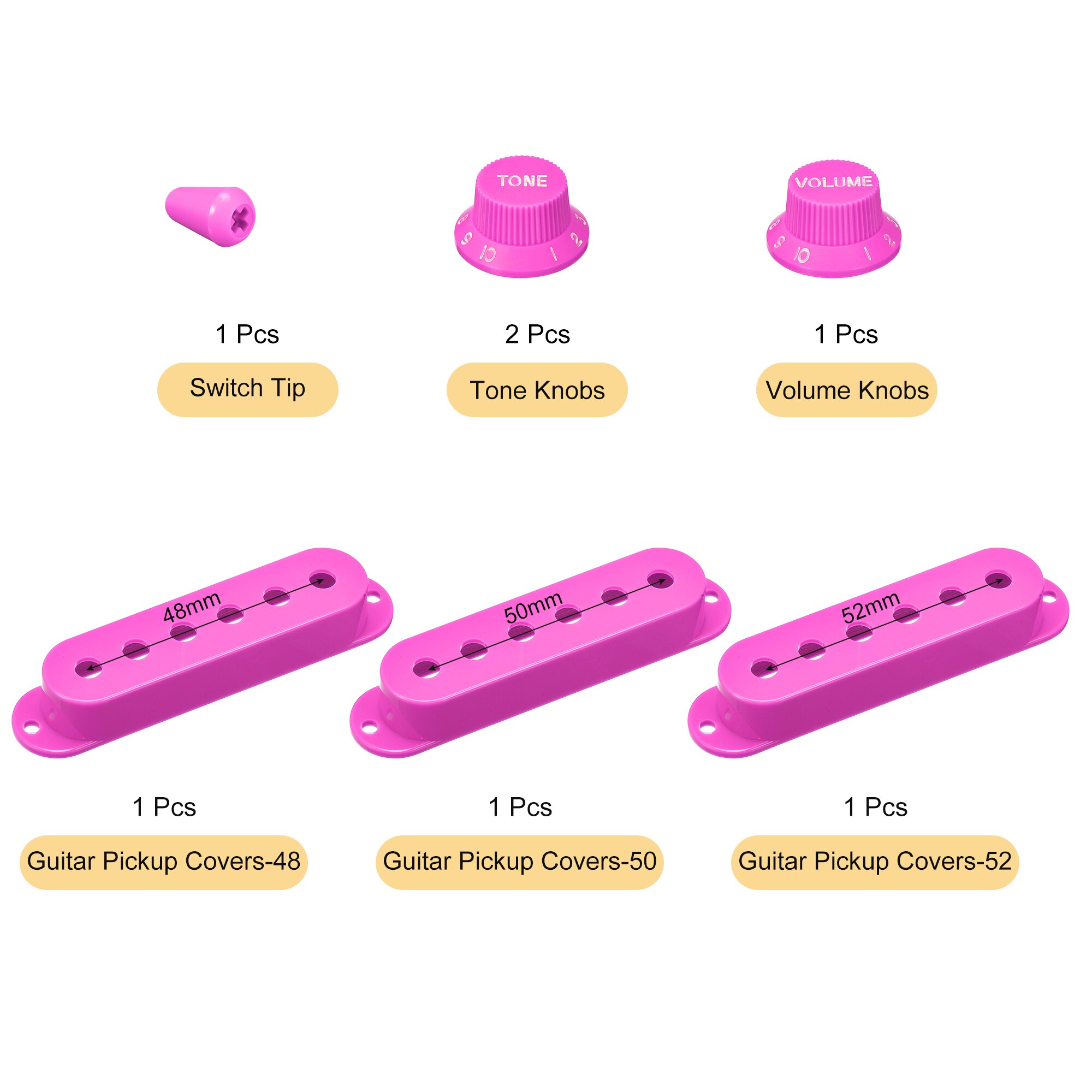 Uxcell Plastic Pick Up Cover Single Coil Cover Swi... – Vicedeal