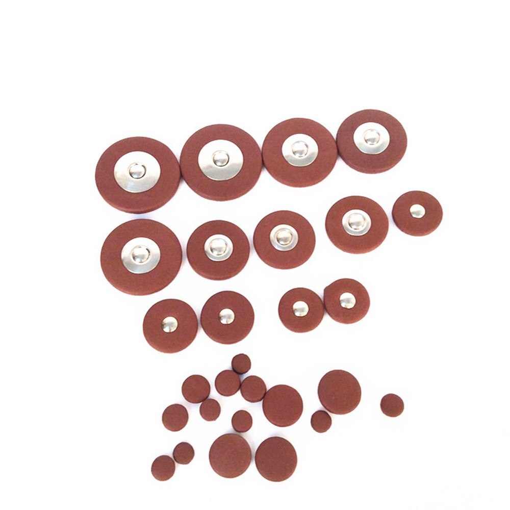 26 Pieces Sax Leather Pads Replacement for Alto Sa... – Grandado