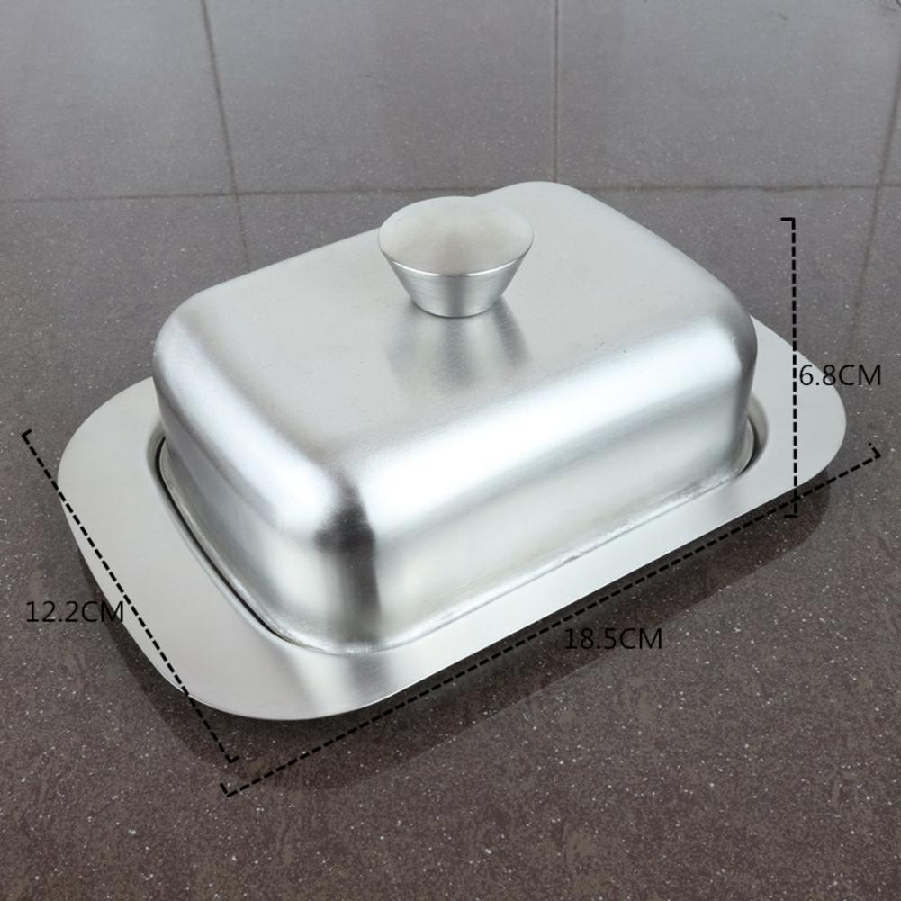 304 Stainless Steel Butter Dish Box Containe Chees... – Grandado