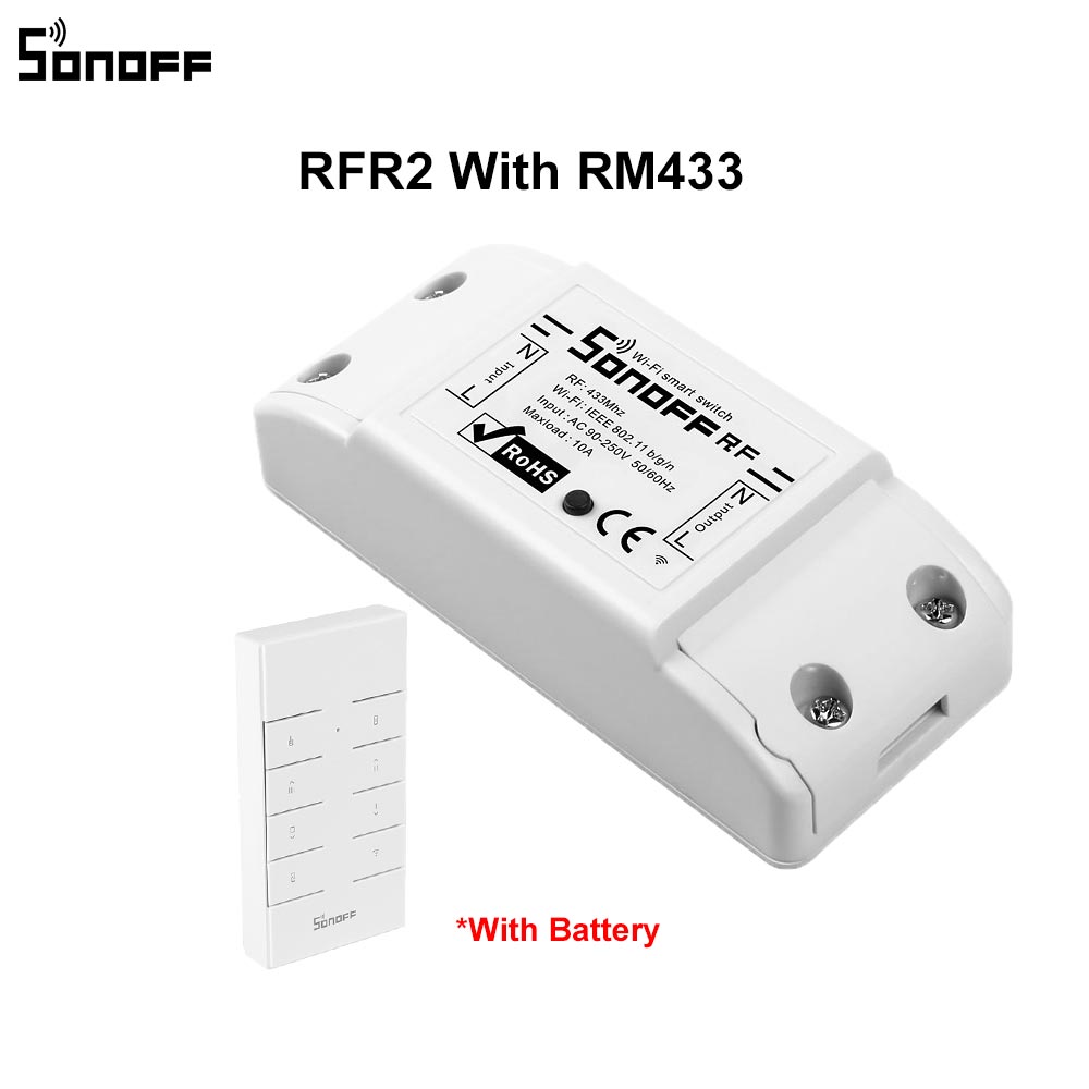 Itead sonoff rf r2 433 mhz wifi switch breaker re... – Vicedeal