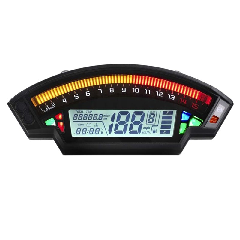 Universal Motorcycle LCD Digital Speeeter TFT Moto... – Grandado