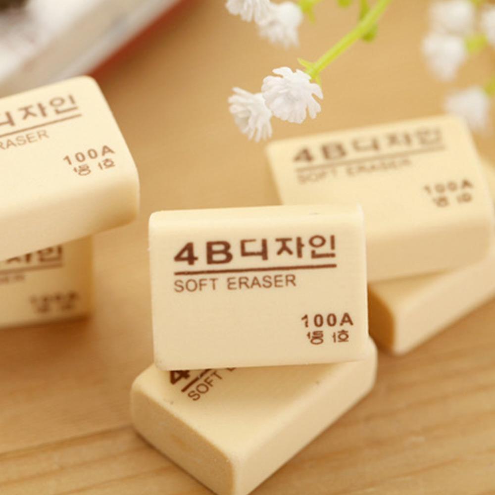 4B Pencils Eraser Korea Writing Drawing Eraser Rub... – Grandado
