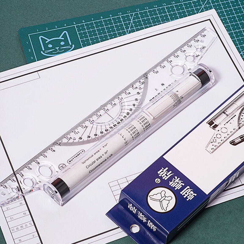 30cm parallel ruler, drawing roller balance ruler,... – Grandado