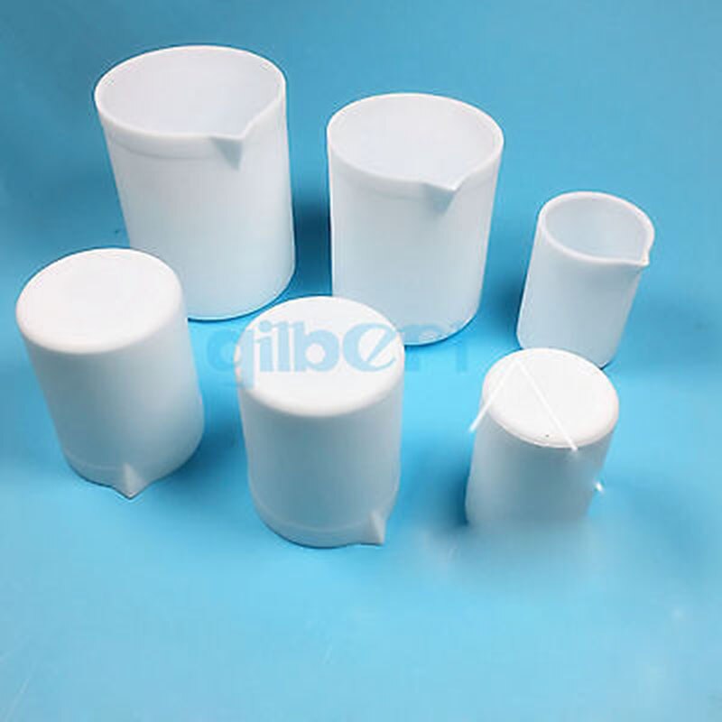 350ml White Measuring Beaker PTFE Silicone Laborat... – Grandado