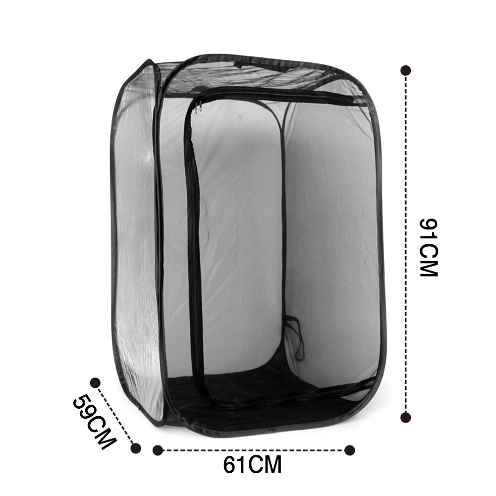 All Black Insect-proof Net Box Plant Greenhouse Ne... – Grandado