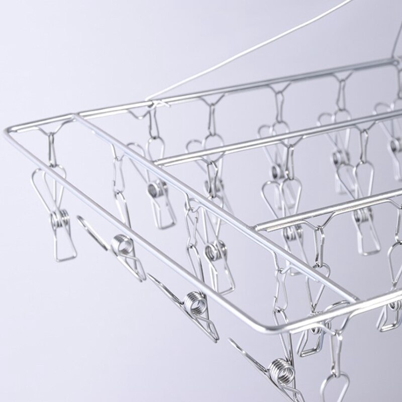 Practical Bold 36 Clip Sock Rack Drying Rack Multi... – Vicedeal