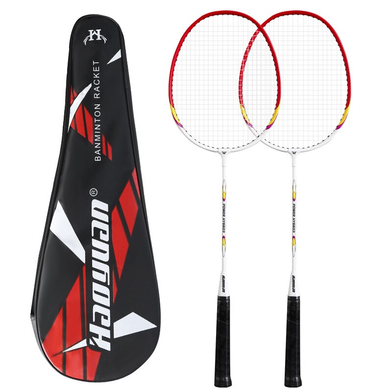 2 Stuks Professionele Badminton Rackets Set Ultra ... – Vicedeal