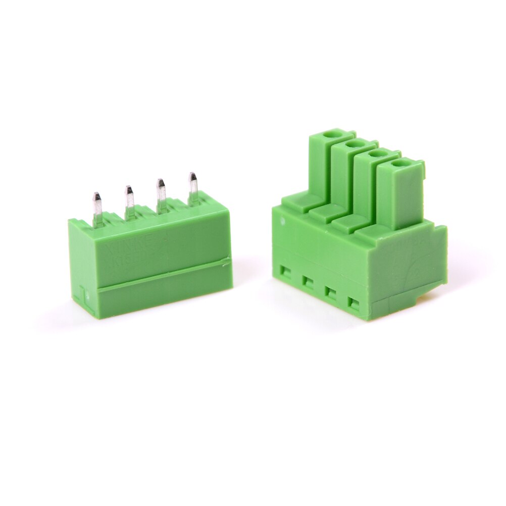 4Pin Plug-in Screw Terminal Block Connector 3.81mm... – Grandado