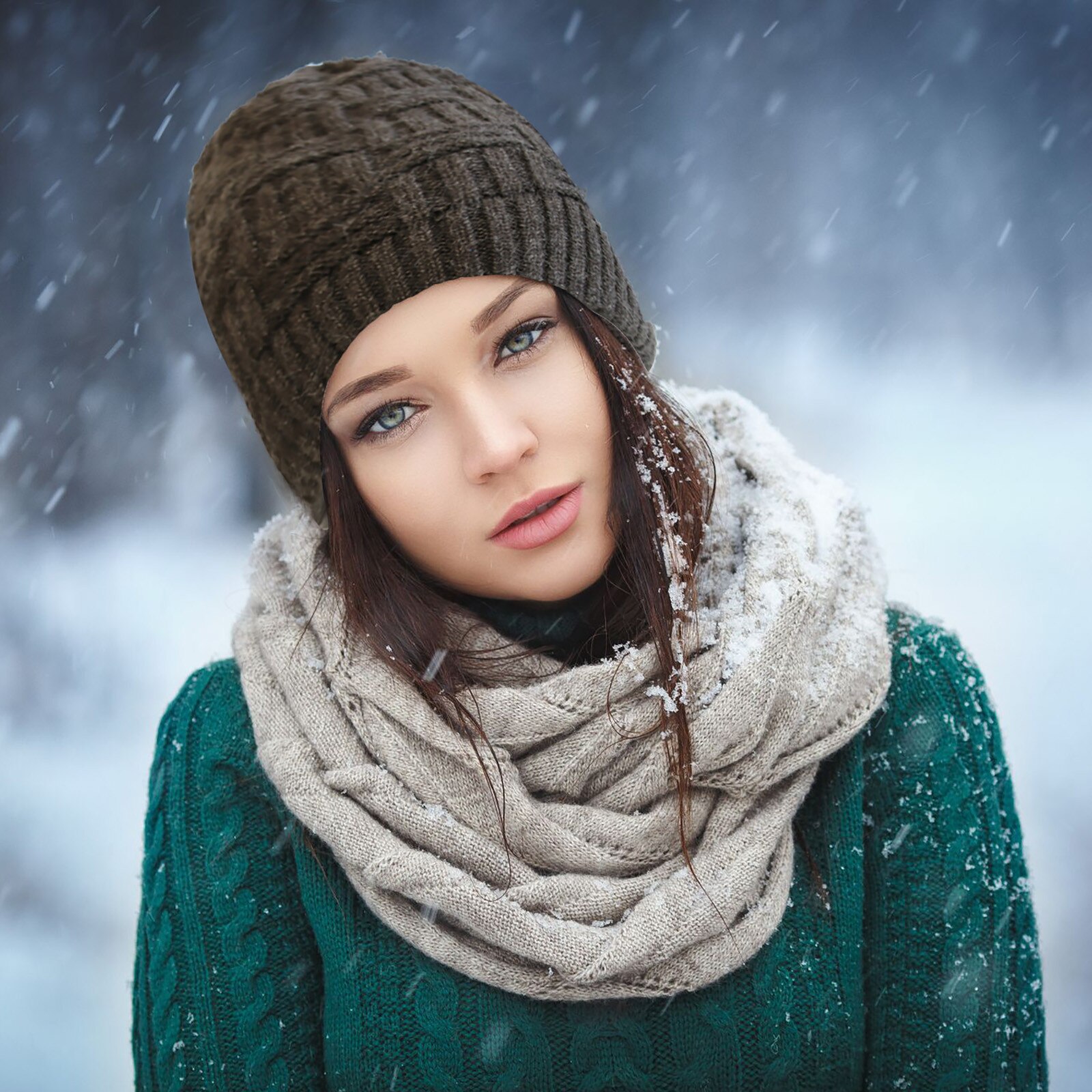 Mannen Vrouwen Mode Warme Winter Hoeden Knit Elekt... – Grandado