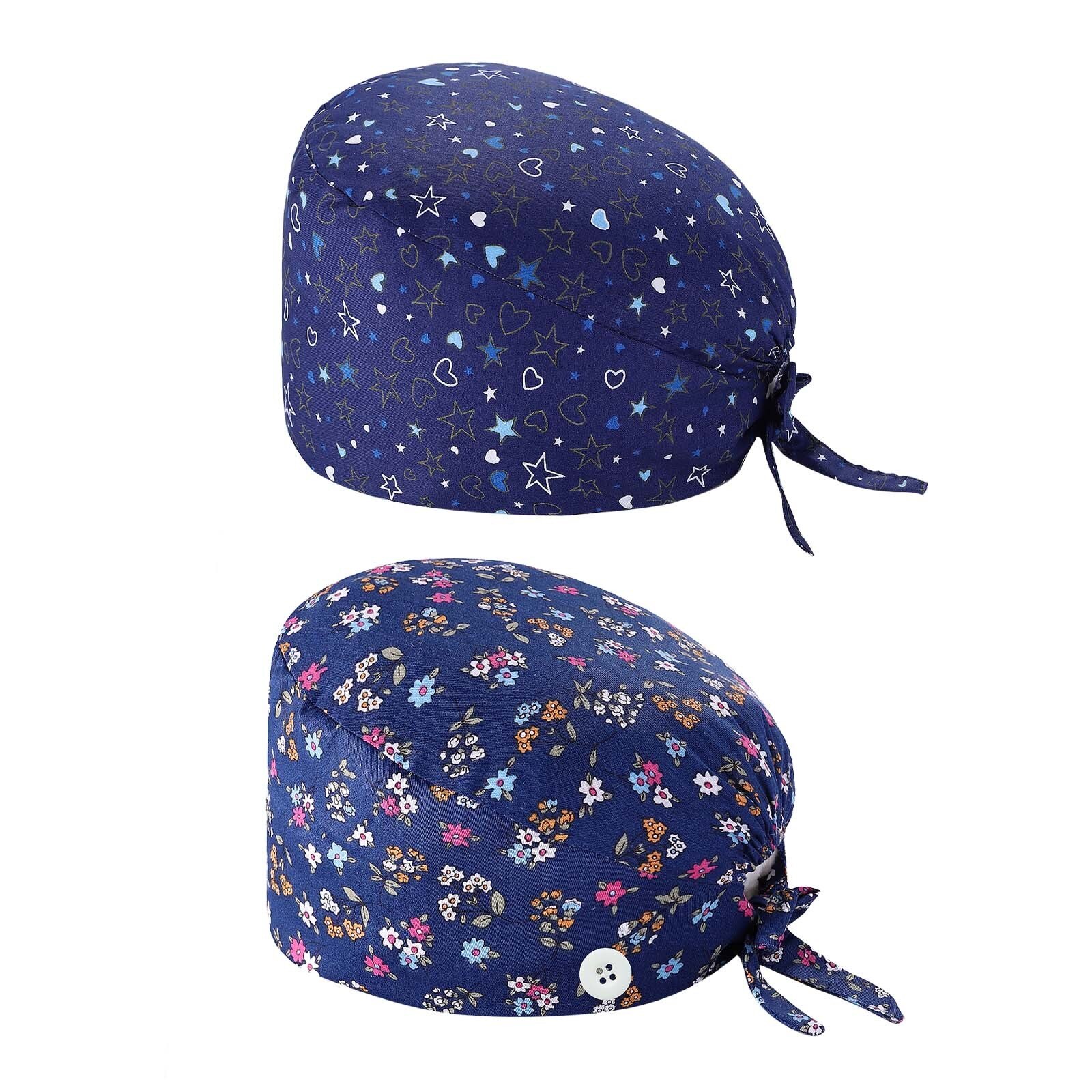 2pc Unisex Nurse Caps Fahion Adjustable Working Ca... – Grandado