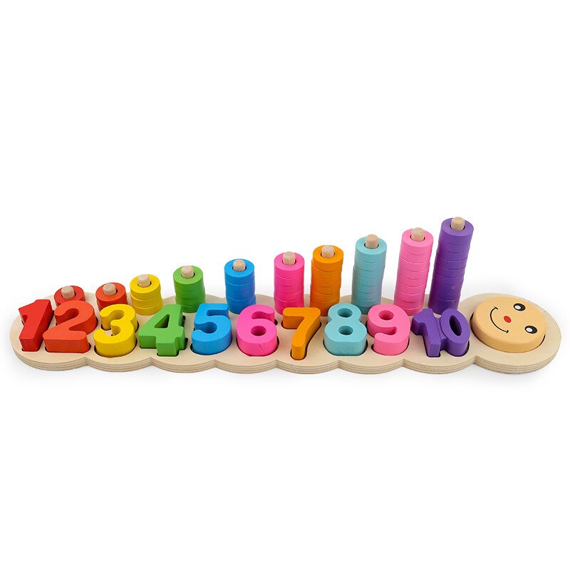 Children Wooden Toys Materials Learn To Count Numb... – Vicedeal