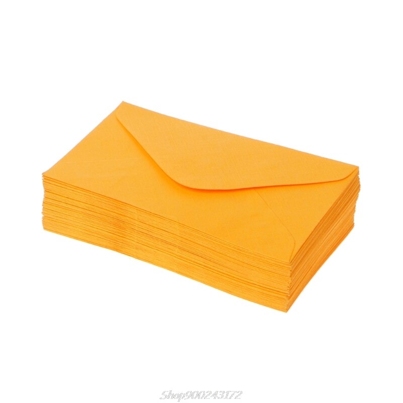 50 stk retro blankt mini papir konvolutter bryllup... – Grandado