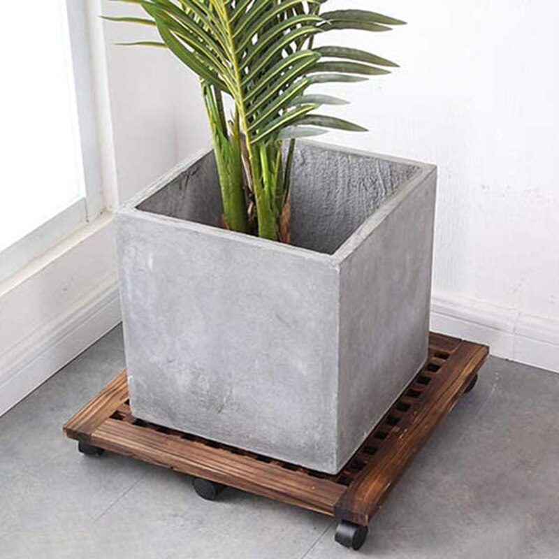 Gardening Flower Pot Receptacle Thick Solid Pinewo... – Grandado