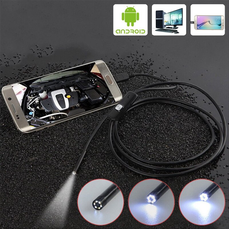 Waterproof Mobile Endoscope Camera Inspection Flex... – Grandado