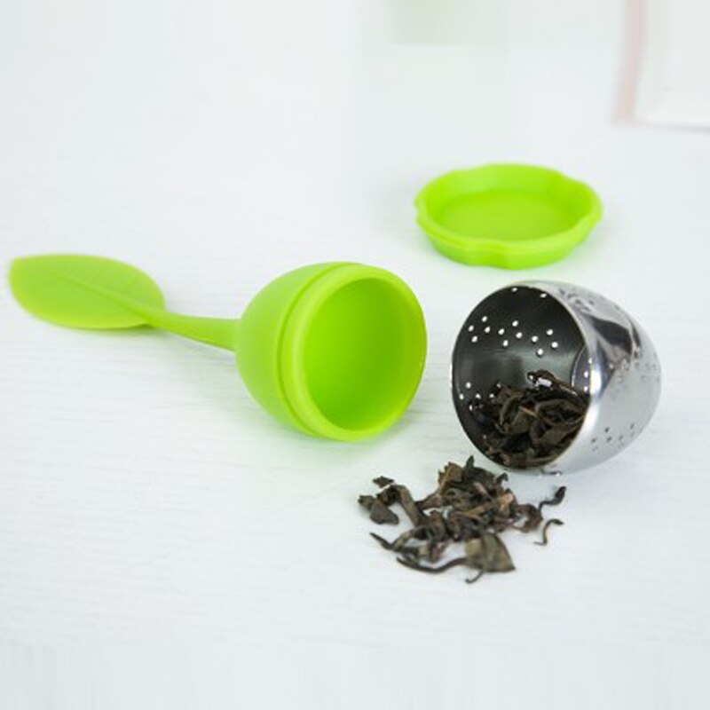 Tea Infuser Reusable Sliicone Tea Ball Leaf Strain... – Grandado