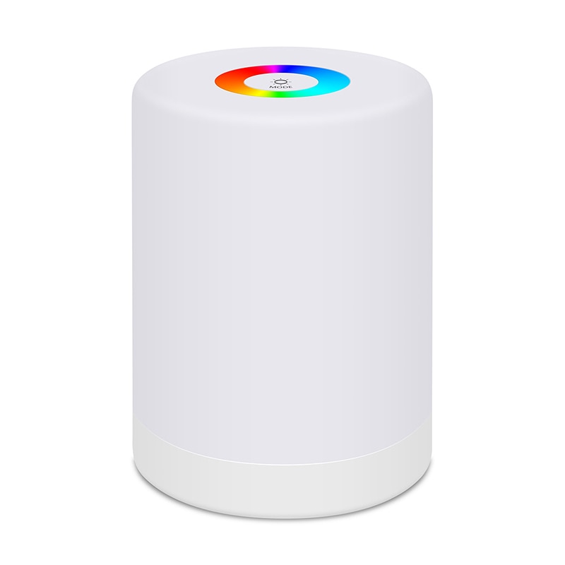 Led rgb usb lysdæmper bordlampe bærbar natlampe fe... – Vicedeal