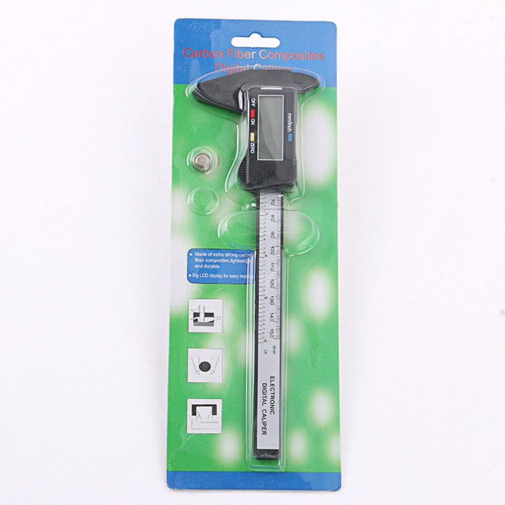 Vernier caliper 150mm 6 inch LCD Digital Electroni... – Grandado