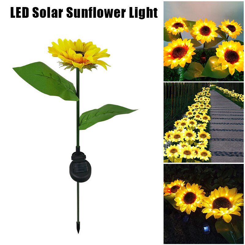 Solar LED Outdoor Lichter Solar Rasen Lampe für Su... – Vicedeal