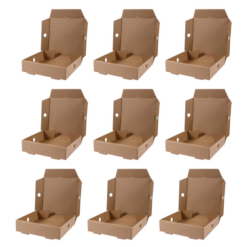 25 Stuks Mini Pizza Dozen Miniatuur Kartonnen Doos... – Vicedeal