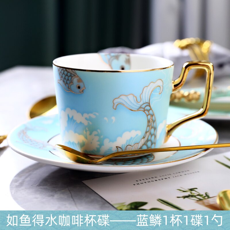 Portable Modern Coffee Cup Couple Decor Chinese Te... – Vicedeal
