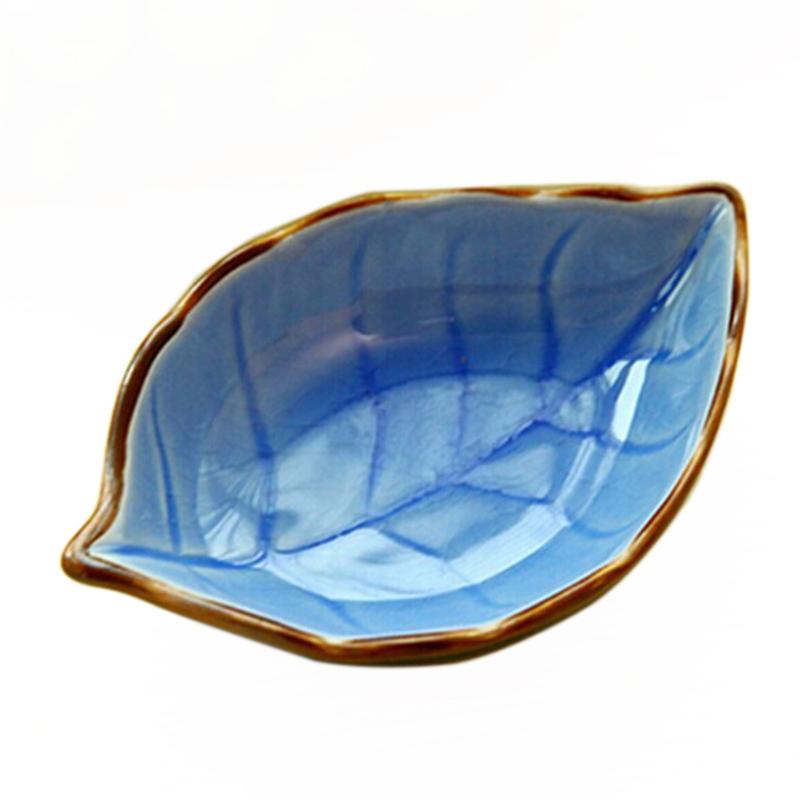 Mini Leaf Shaped Dessert Appetizer Plates Fish Sha... – Grandado