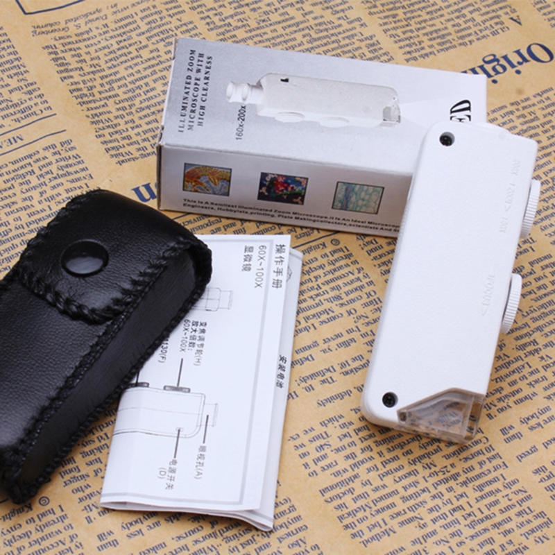 Optische Microscopen Handheld Vergrootglas Verlich... – Vicedeal