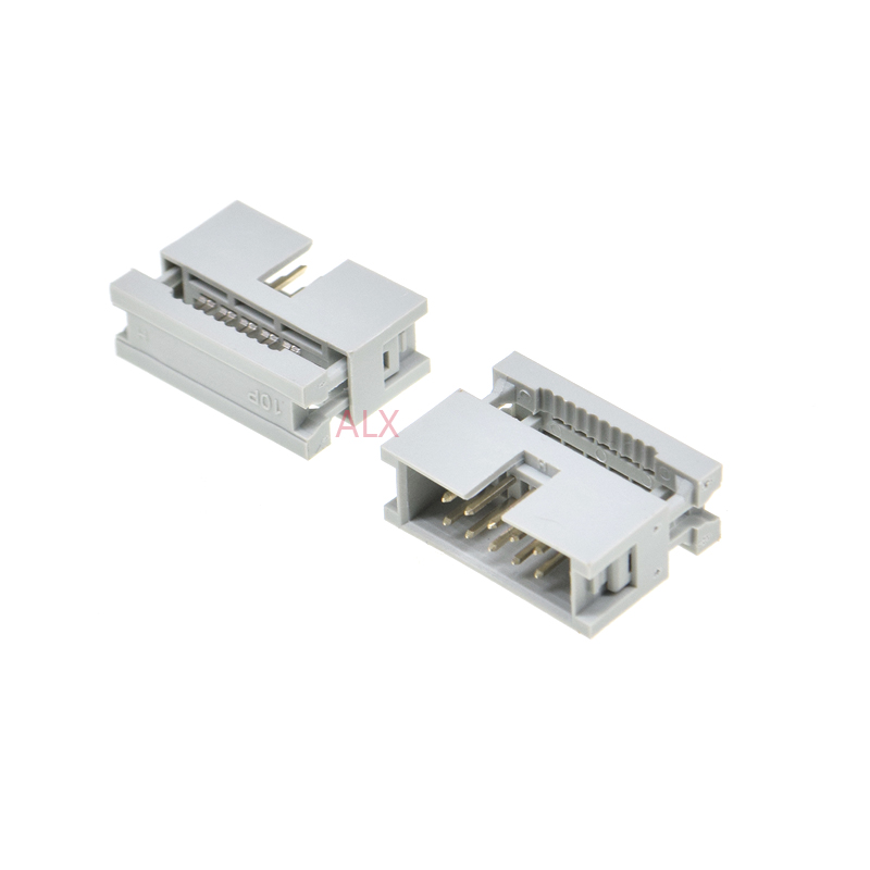 5pcs 10P/16P/20P/40P/50P/64P DC3 box header male s... – Vicedeal