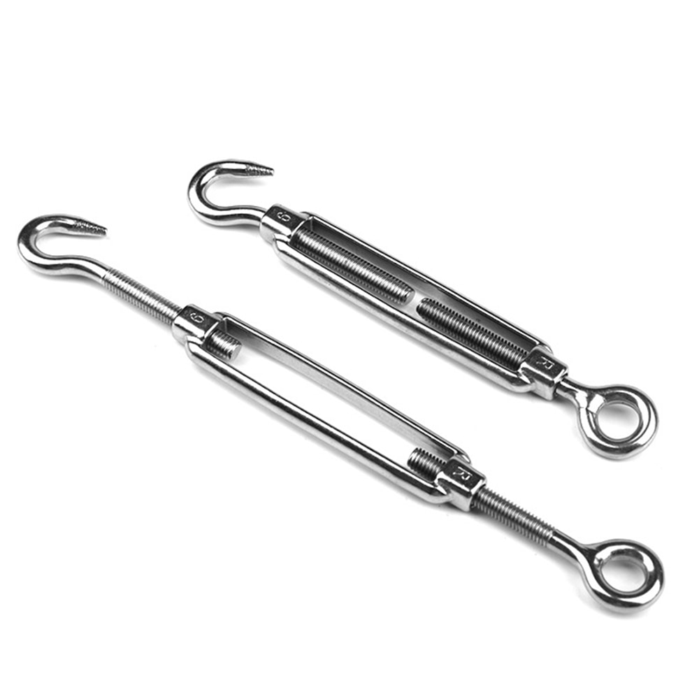 Stainless Steel Turnbuckle Adjustment Hook Eye Scr... – Vicedeal