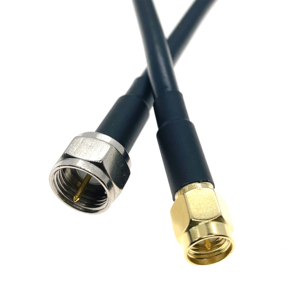 SMA Male to F Type Male Plug Adapter RG58 RF Coaxi... – Grandado