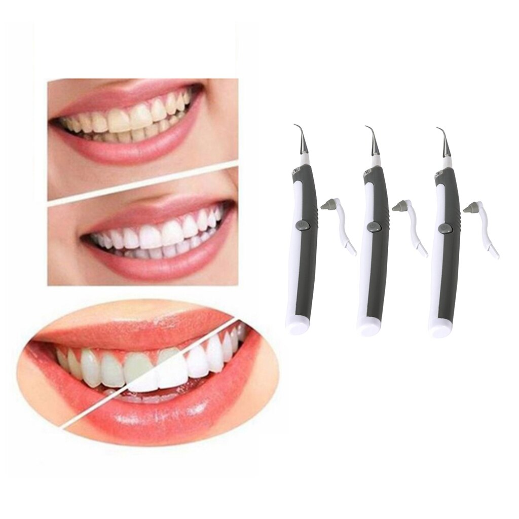 3 Pieces Electric Tooth Cleaner Tool Floss Teeth C... – Vicedeal