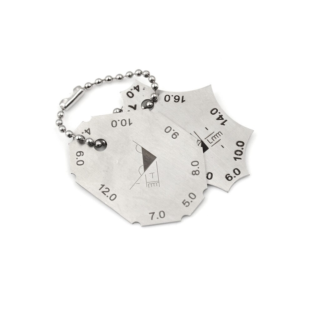 2 Pcs Set Weld Seam Test Ulnar Inspection Ruler We... – Grandado