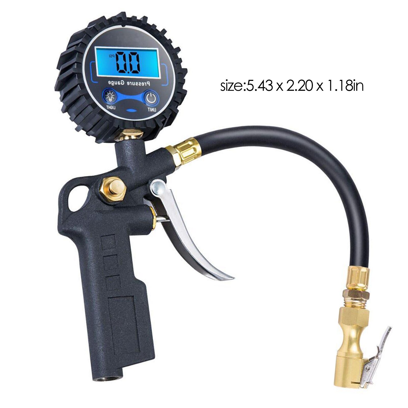 Tire Pressure Gauge Digital Tire Tester 200PSI LCD... – Grandado
