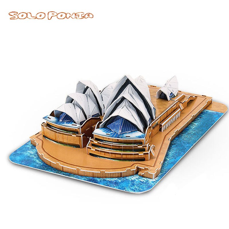 42 cm Micro Landscape DIY House and Structure card... – Grandado