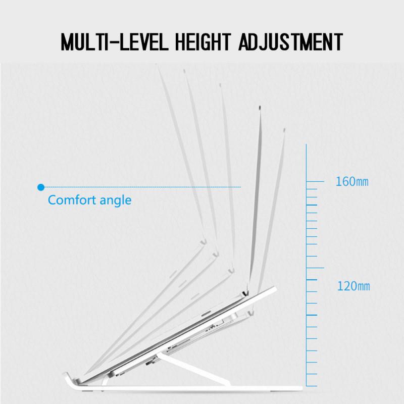 Portable ABS Laptop Tablet Stand Foldable Desktop ... – Grandado