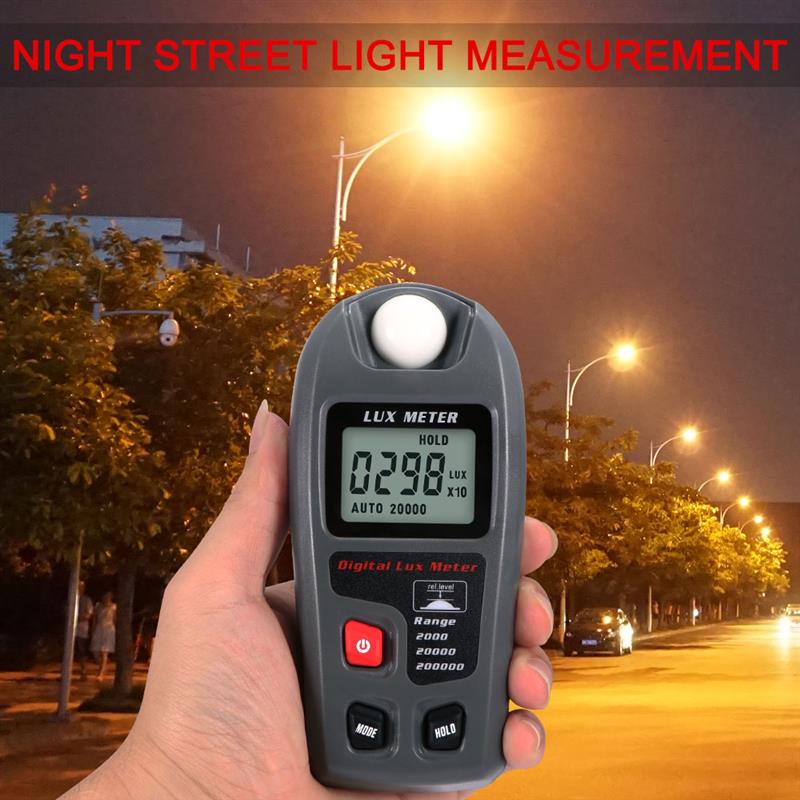 Digitale Luxmeter Verlichtingssterkte Light Meter ... – Vicedeal