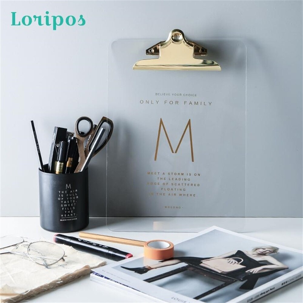 Folder Board Cushion Menu Clip Writing Paper Offic... – Vicedeal