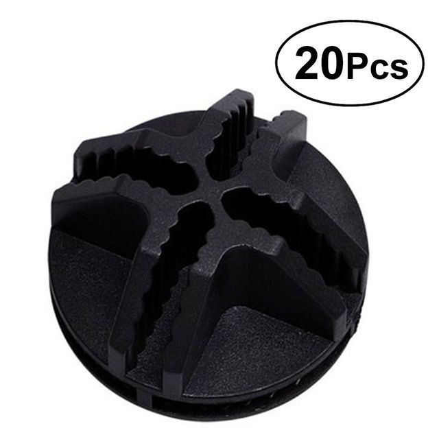 20* Wire Cube Plastic Connector BLACK Storage Cubi... – Grandado