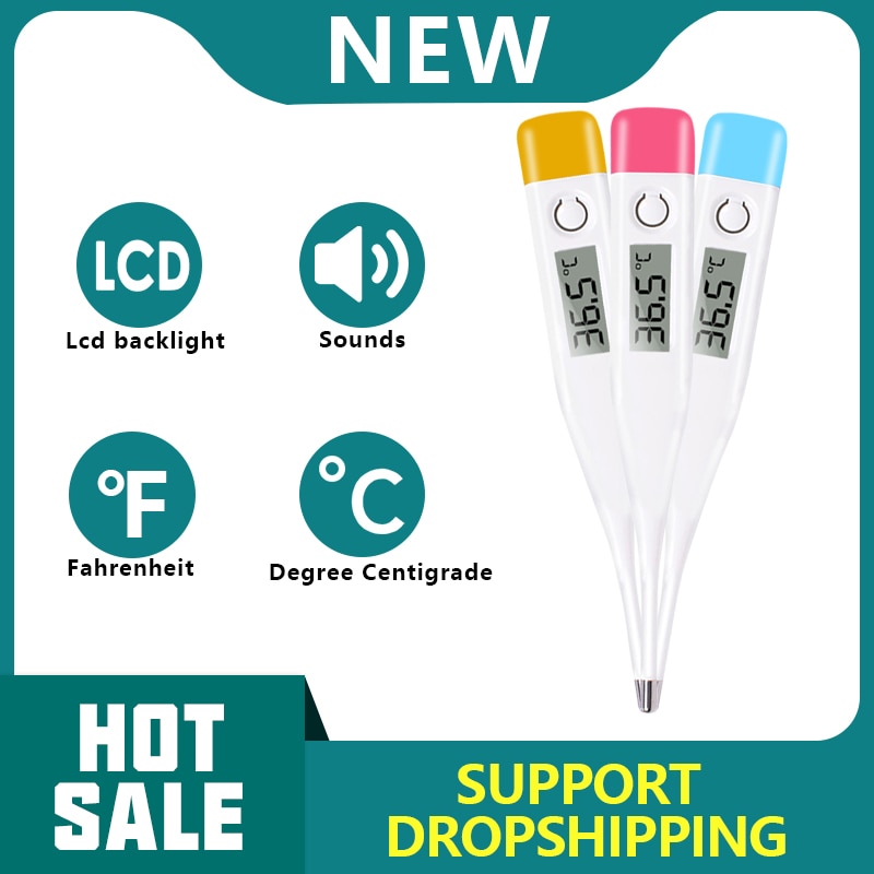 LCD Digital Thermometer for Fever Children Adults ... – Grandado